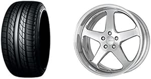 Amazon | 【サマータイヤ・ホイール】 【1本セット】 20インチ YOKOHMA(ヨコハマ) DNA ECOS ES300 255/35R20 93W + GNOSIS HS ...