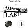 Amazon.com: BiaGift Lake House Decor Welcome Sign Lake House Gifts, Key ...