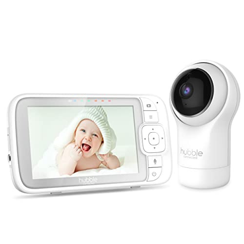 Hubble View Pro Moniteur vidéo pour bébé 5" avec caméra et audio ...