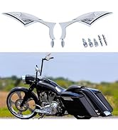 Amazon.com: DREAMIZER Motorcycle Rear View Mirror - 7/8" 10MM Handlebar ...