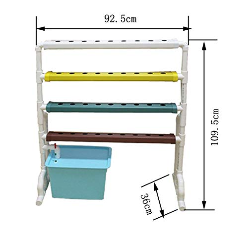 G/j/f/ 36 Hole Color Vertical Soilless Cultivation Frame For Water Pipe ...