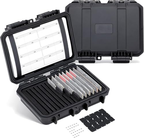 15 Slots M.2 2280/2260/2242/2240/2230 Storage Case, Waterproof and ...