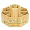 Amazon.com: walowalo Bamboo Rotating Art Supply Organizer Mothers Day ...