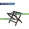 Amazon.com: CSL Premier Wood Luggage Rack for Hotel Guest Room, Bedroom ...