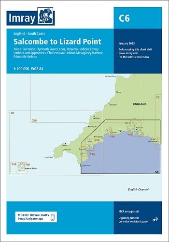 Imray Chart C6: Salcombe to Lizard Point (C Charts): Amazon.co.uk ...