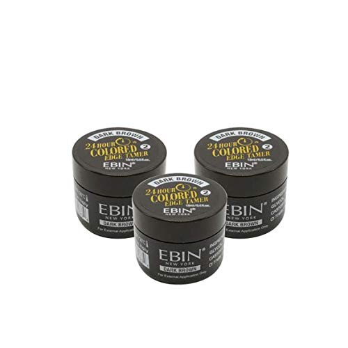 Amazon.com : EBIN NEW YORK 24 Hour Colored Edge Tamer 3pack – 0.5 Oz ...