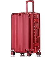 Amazon | [DoubleTT] スーツケース アルミ・マグネシウム合金製 機内持ち キャリーケース アルミフレーム 超軽量 耐衝撃 キャリーバッグ 大容量 TSAロック搭載 静音 大型 ...