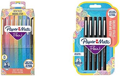 PAPER MATE Flair Feutres de Coloriage | pointe moyenne (0,7 mm ...