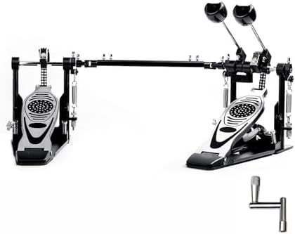 Amazon.com: Vaisoeny Double Bass Drum Pedal, Double Chain Double Bass ...