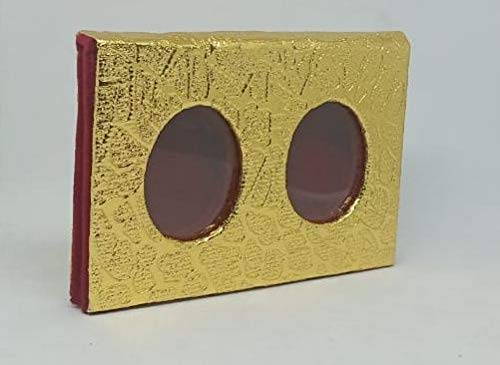 Navkar Impex One Piece of Round Shape Double Coin Box/FolderDispaly (10 ...