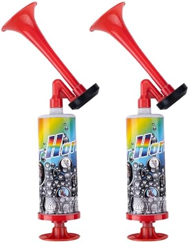 2 Pcs Air Horn, Airhorn Loud, Multi Functional and Loud Sound Hand-Push ...