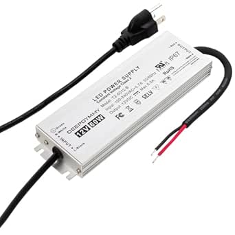 12V Power Supply LED Driver,120V to 12V DC Output Low Voltage ...