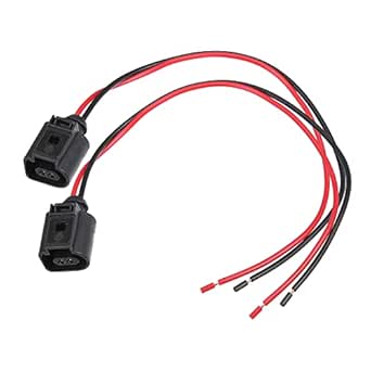 X AUTOHAUX 2 Pcs Car Electrical Harness Connector for Audi A5 A8 R8 RS5 ...