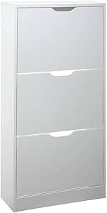 5 five simply smart Meuble Range-Chaussures 3 tiroirs Blanc : Amazon.fr ...