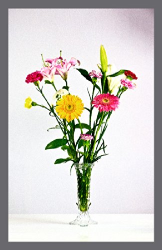 PixTopper Flowers in a vase 13, pointillism painting effect Paper-Small ...