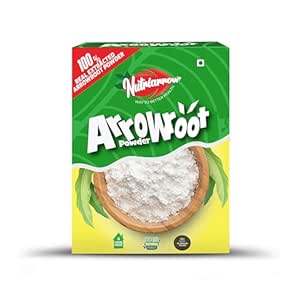 Nutriarrow Arrowroot Powder/Ararot Powder/koovapodi/Gluten Free/Organic ...