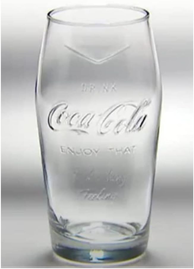 Amazon.com | Greefun 4 Pack Can Shape Coke Glass Cups, Updating 16oz ...