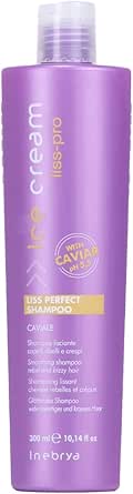 INEBRYA Ice Cream Liss-Pro Liss Perfect Shampoo - 300 ML : Amazon.co.uk ...