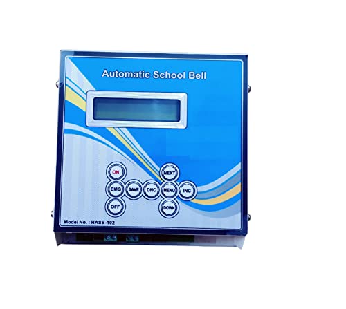 Dehmy Automatic School Bell Timer System for Schools,Industries,Farm ...