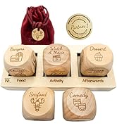Amazon.com: Deluxe Date Night Dice Game - Fun Romantic Couples Gift - 5 ...