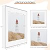 Amazon.com - Acovy 16x20 Silver Frame, 16x20 Frame Matted to 11x14 ...