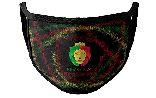 Amazon.com: Jamaica King of Zion Face Mask | Washable Face Mask | Adult ...