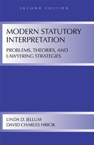 Amazon | Modern Statutory Interpretation: Problems, Theories, and ...