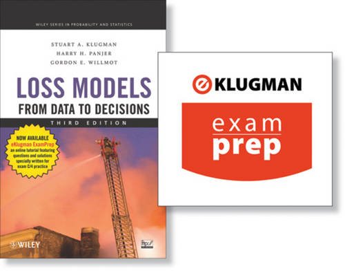 Loss Models: From Data to Decisions (+ ExamPrep Set): Klugman, Stuart A ...