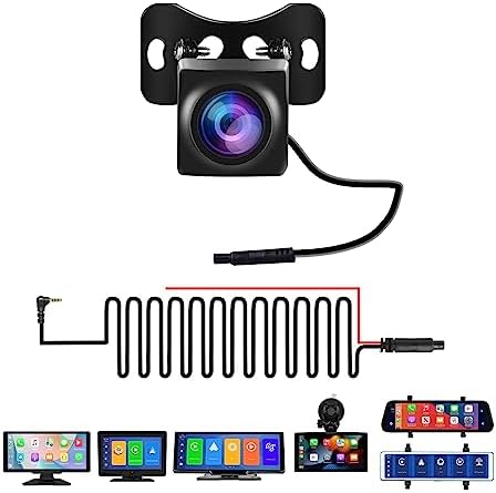 Amazon.com: AHD Rear View Camera for Portable Carplay/Android Auto ...