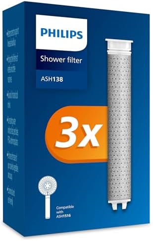 Philips Water Shower Head with Filter - Replacement Filter Pack of 3 ...