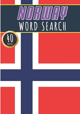 Norway Word Search: 40 Fun Puzzles With Words Scramble for Adults, Kids ...