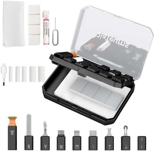 Charging Port Cleaning Tool for iPhone, JiaTeums Cleaning Kit for ...