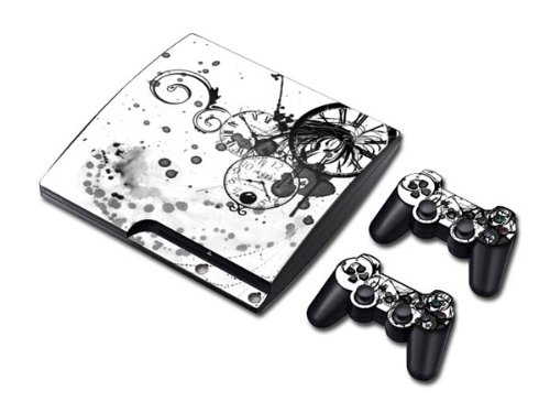 Amazon.com: Vinyl Decal Skin/stickers Wrap for PS3 Slim Play Station 3 ...