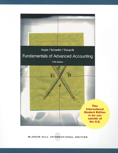 Buy Fundamentals of Advanced Accounting Book Online at Low Prices in ...