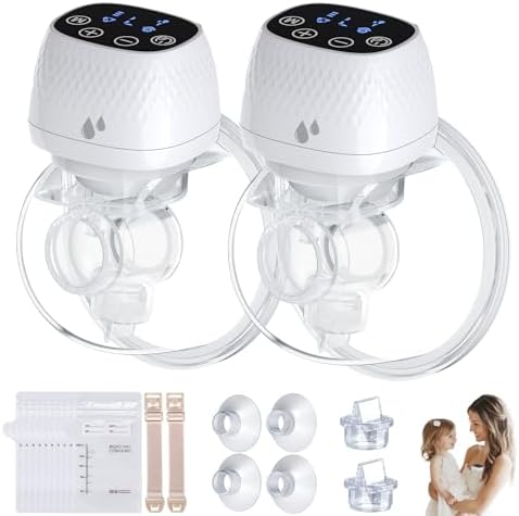 ASAHINA Hands Free Breast Pump S12 Updated, Wearable Breast Pumps of ...