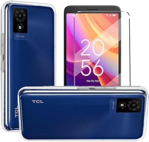 PIXFAB for TCL 501 Case, [Ultra Slim] Scratch Resistant TPU Gel Rubber ...