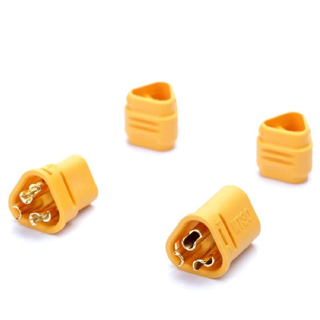 UAV 5 Pairs Mt30 Connector 2Mm 3-Pin Male and Female Motor Plug Set for ...
