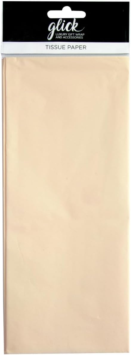 Glick Four Sheets of Ivory Luxury Tissue Paper, Large Sheets (x4 ...