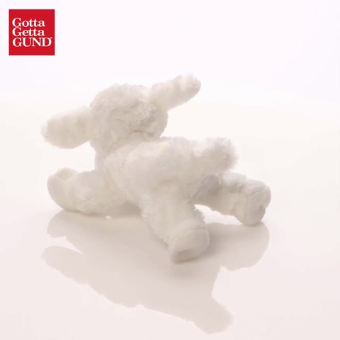 Watch Baby GUND Winky Lamb Stuffed Animal Plush Rattle, White on Amazon ...