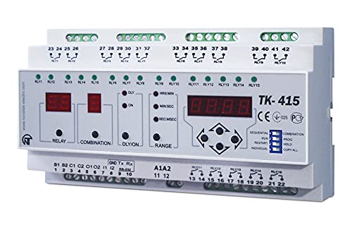 NOVATEK-ELECTRO Sequential and Combination Timer (White) : Amazon.in ...