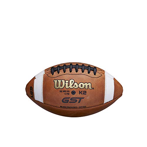 Snapklik.com : Wilson GST Leather Game Football - Brown