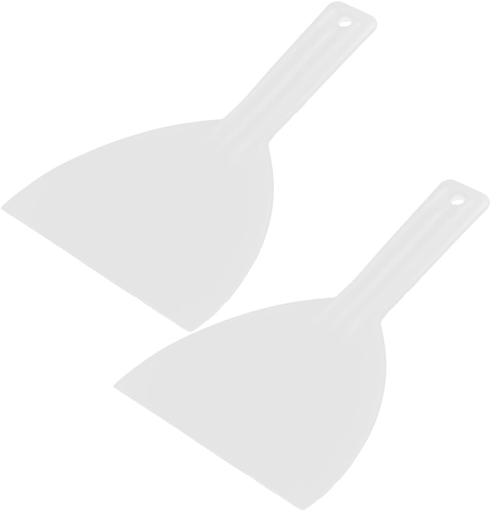 Amazon.com: Pretwad Bowl Scraper 2PCS Silicone Bread Dough Scraper Bowl ...