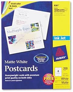 Amazon.com : AVE8387 - Avery Invitation Card : Office Products