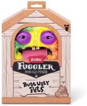 Amazon.com: Zuru Fuggler Funny Ugly Monster Plush Toy - 9 in Butt Ugly ...