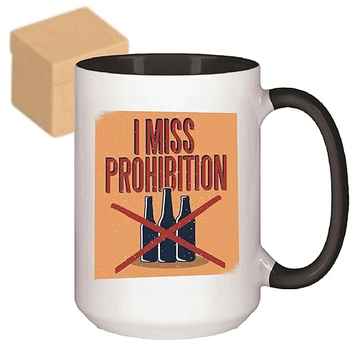 Amazon.com: Novelty Gift Prohibition Era Beer Lovers 11 Oz Ceramic Gift ...