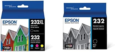Epson T232 Standard-Capacity Colour and High-Capacity Black Multi-Pack ...