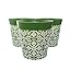 Hum Flowerpots, 25cm Set of 3, Various Patterns Colours and Sizes ...