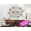 Amazon.com - 12 Pack Shadow Box Style Gallery Wall Frame Set -Rustic ...