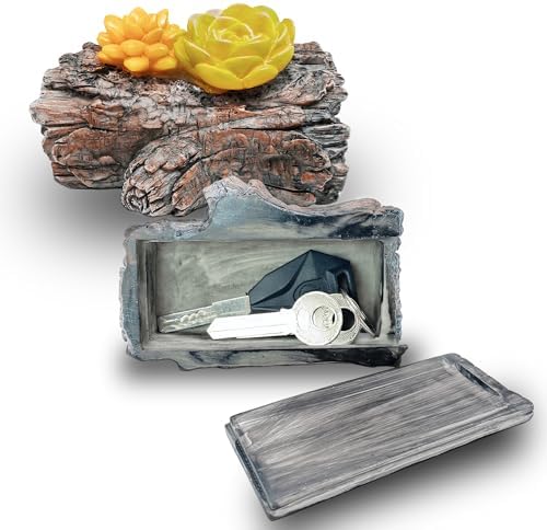 ANINIUCN Outdoor Key Hider – Realistic Weatherproof Resin Hidden Key ...