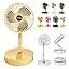 Amazon.com: Telescopic Folding Fan - 2024 New Portable USB Rechargeable ...